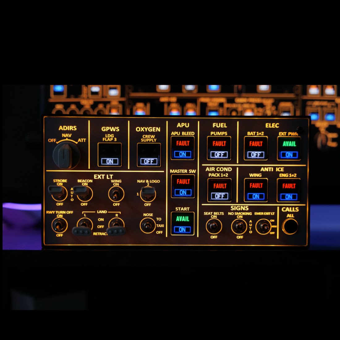 Rowsfire: Professional Flight Sim Control Panels & Cockpit Hardware