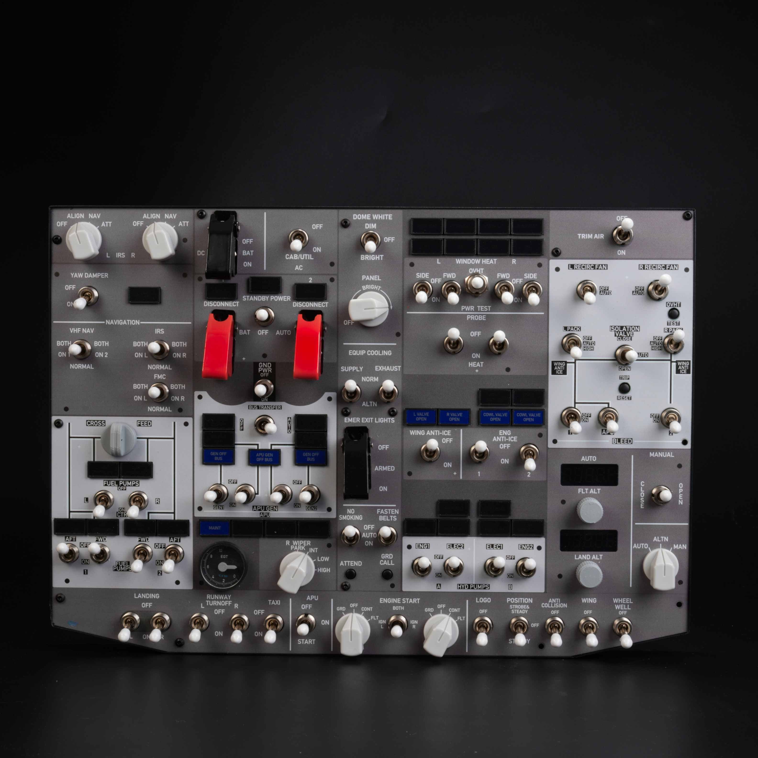 Rowsfire B107 B737 Overhead Panel-Presale | Rowsfire