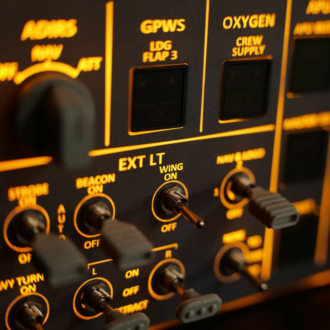 Rowsfire A106 pro A320 pro Light Overhead Panel (OVH)-V2.0 | Rowsfire