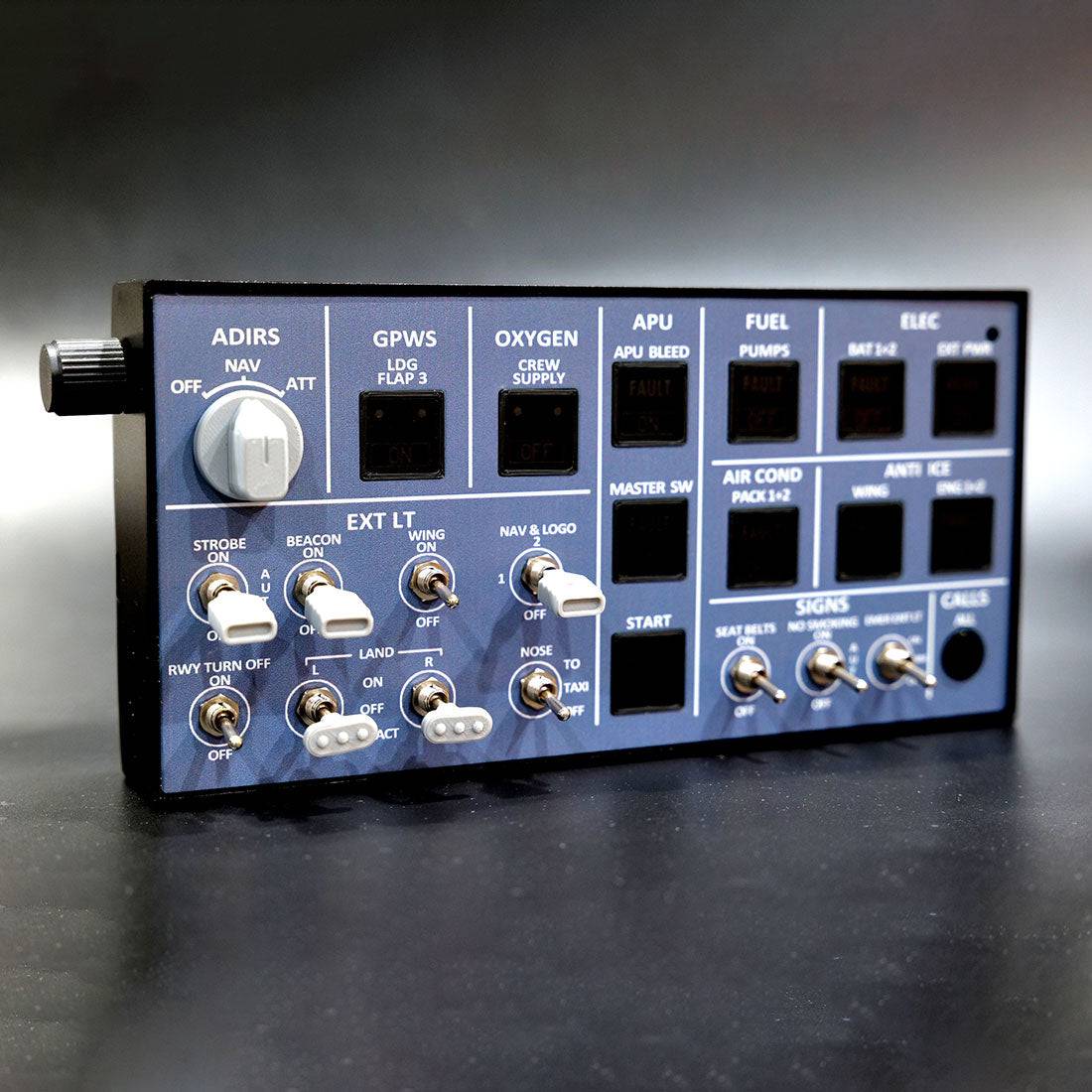 Rowsfire A106 pro A320 pro Light Overhead Panel (OVH)-V2.0 | Rowsfire