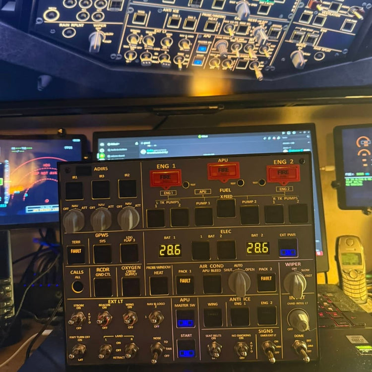 Rowsfire: Professional Flight Sim Control Panels & Cockpit Hardware
